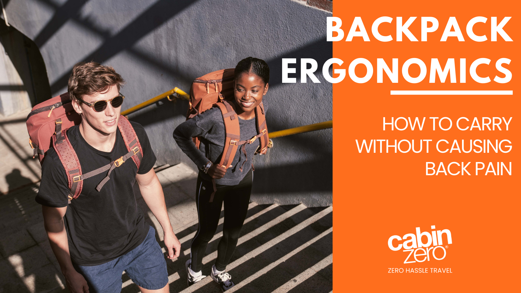 Preventing Back Pain From Backpack for a Happy Spine | CABINZERO