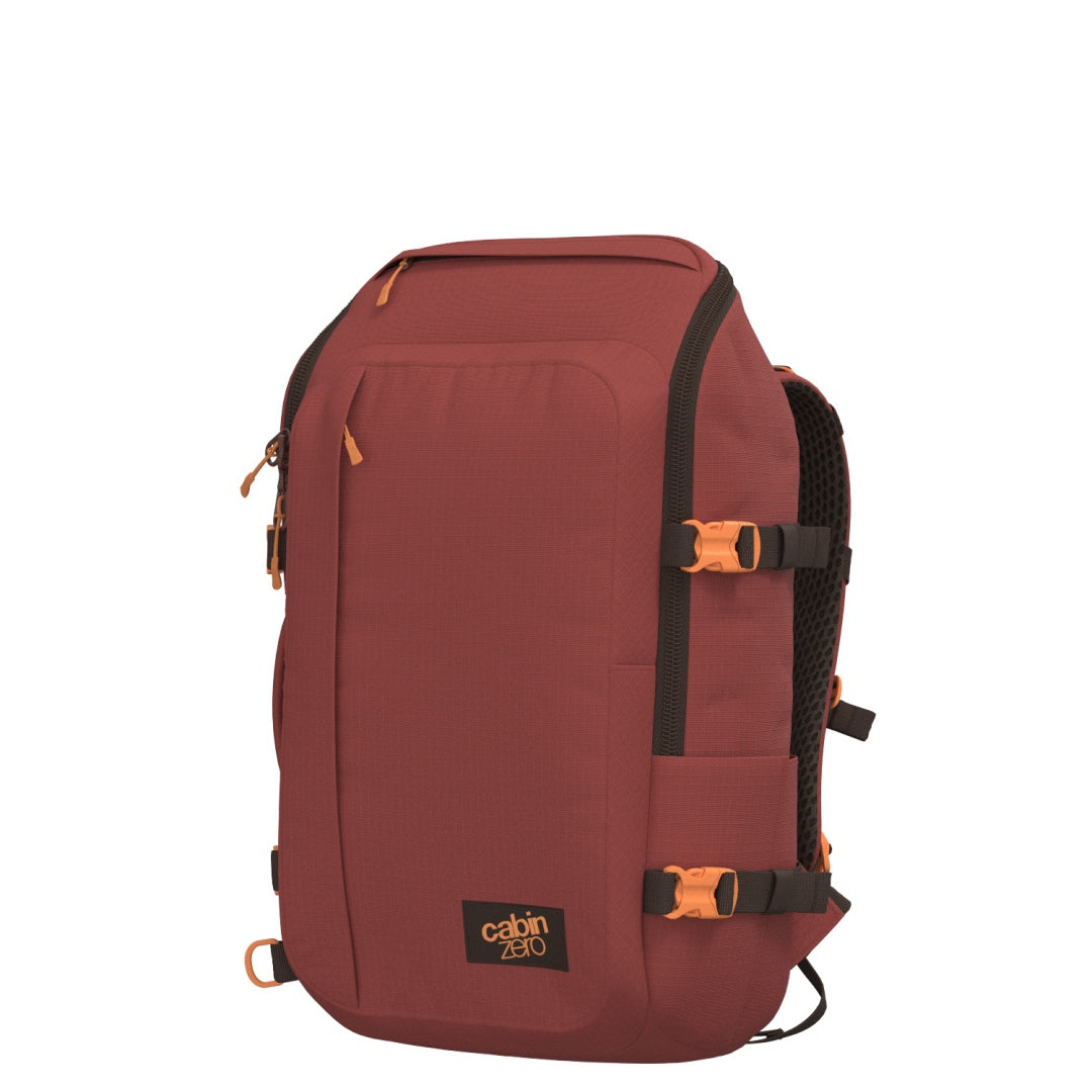 ADV Backpack & Rucksack - 32L Sangria Red | CABINZERO