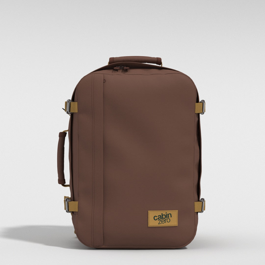 Classic Backpack & Rucksack - 36L Belgian Chocolate | CABINZERO