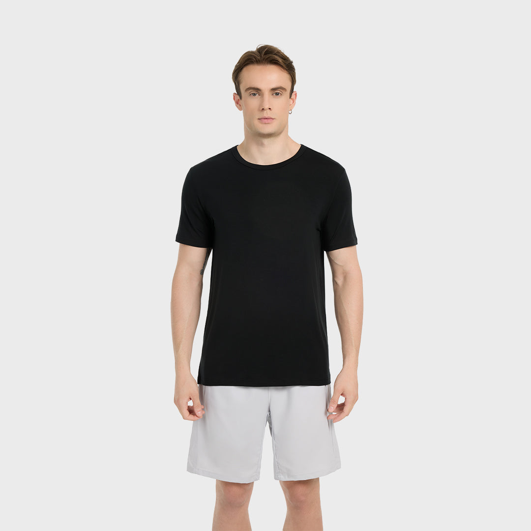 Ultralight Travel T-shirt - Absolute Black | CABINZERO