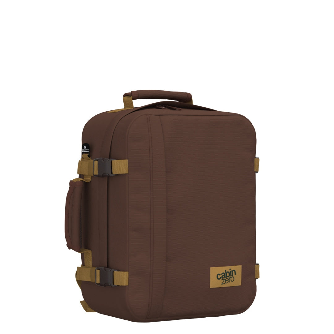 Classic Backpack & Rucksack - 28L Belgian Chocolate | CABINZERO